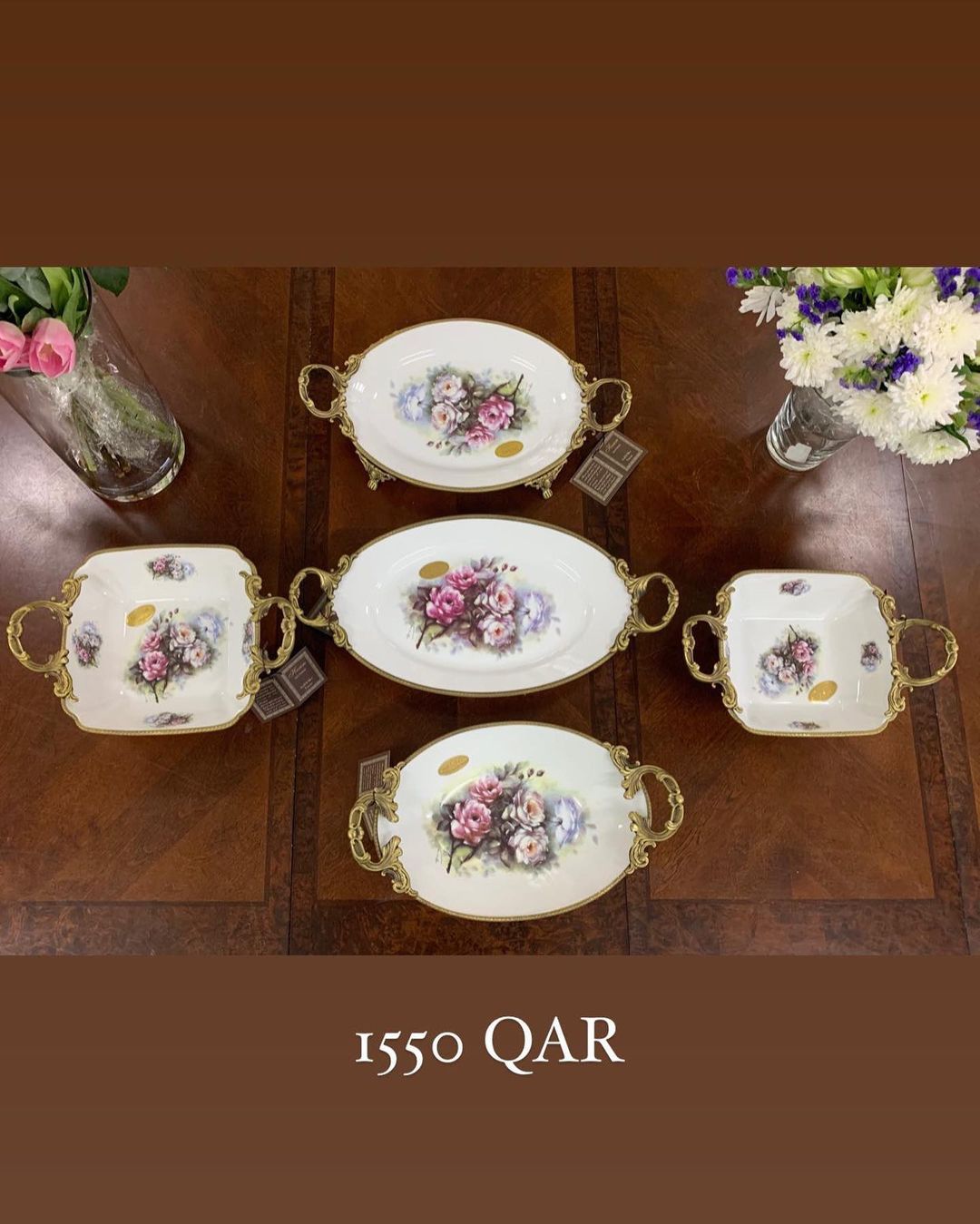 Hesam Porcelain Set - code1A - Sidra House